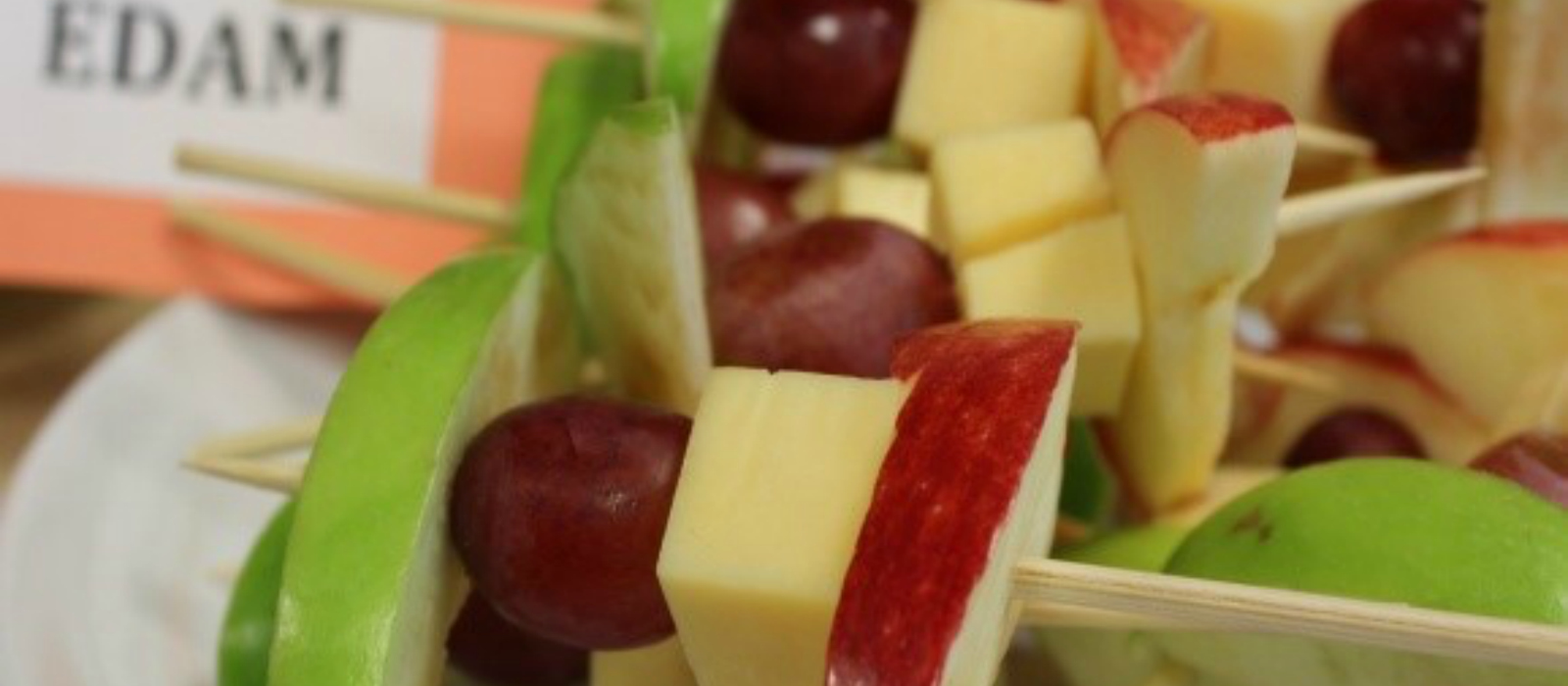 Edam, Grape and Apple Kebabs - Alberta Milk