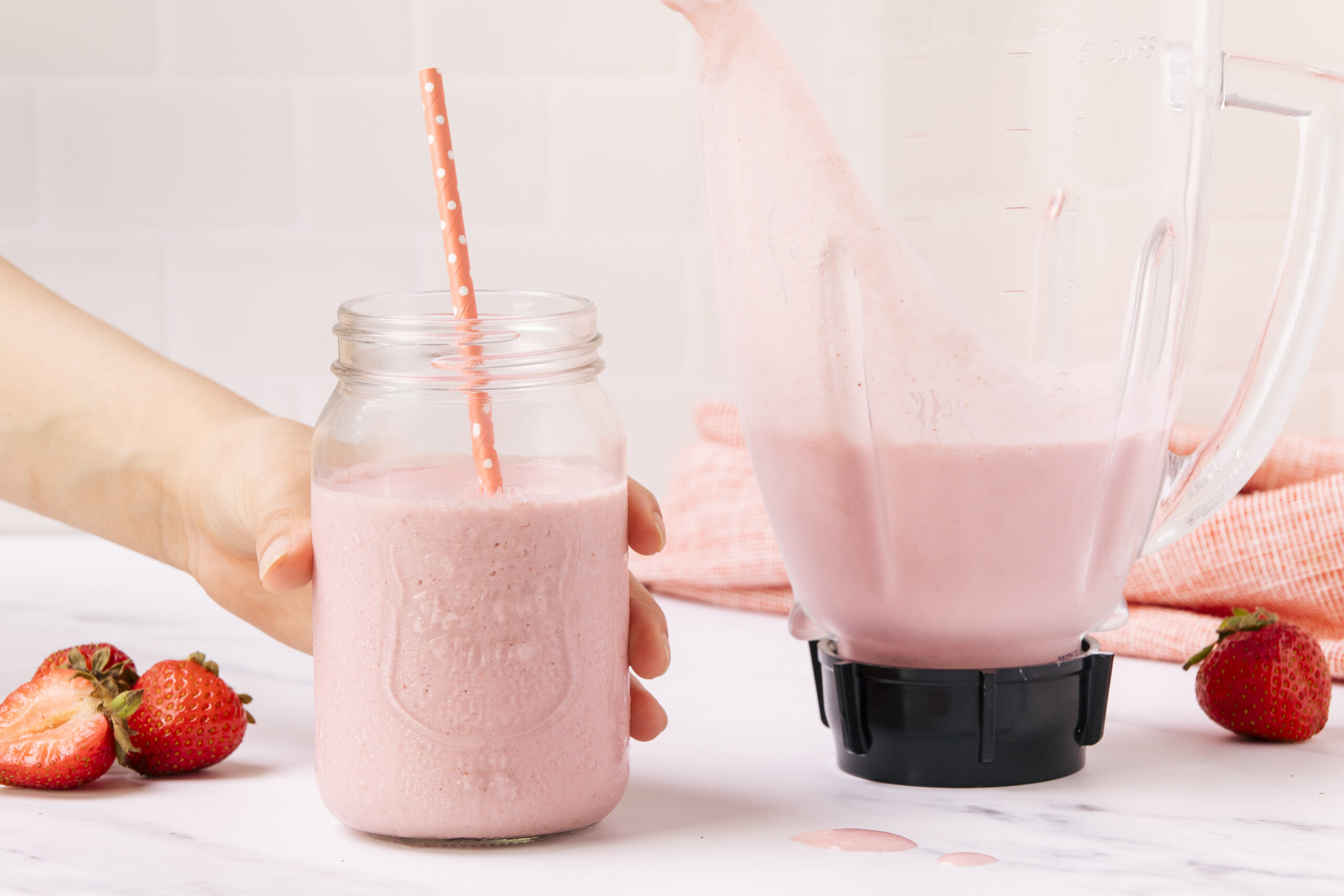 Strawberry Milkshake - Alberta Milk