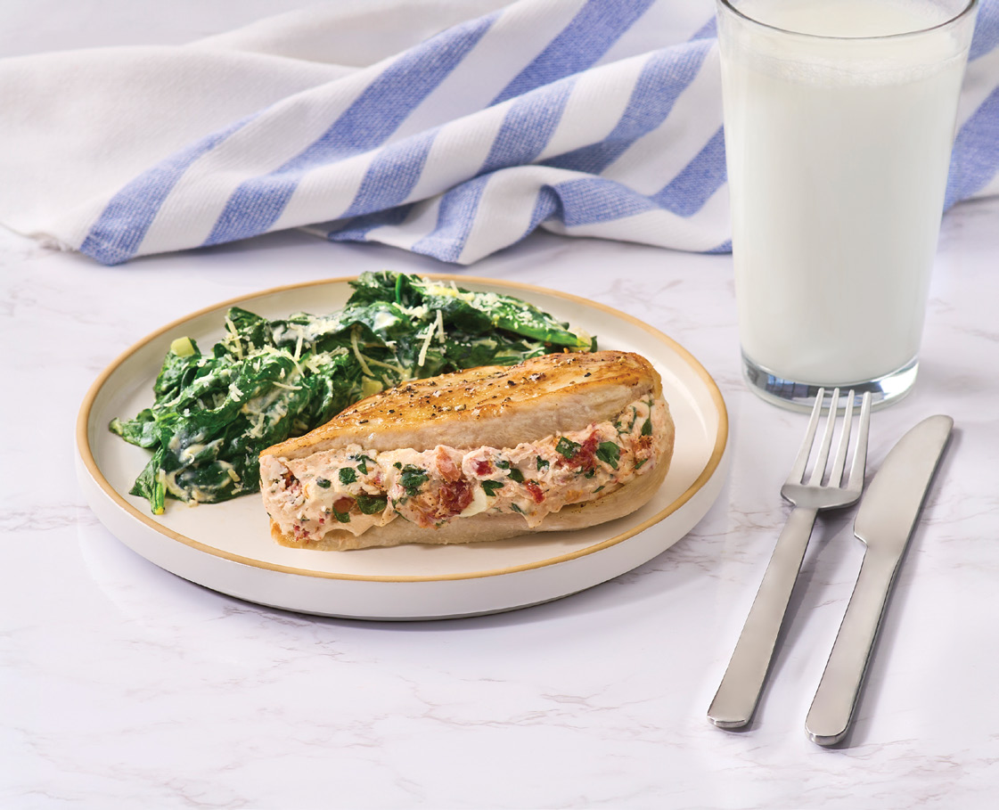 Creamy Stuffed Chicken - Alberta Milk